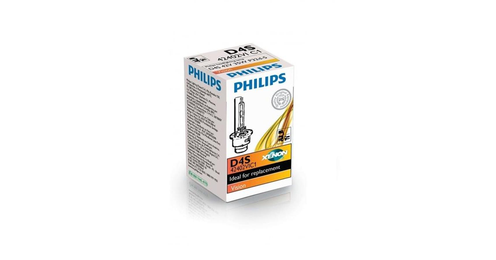PHILIPS D4S 4300K 12V - Xenon izzó - Motorvédő lemez, THULE, Autós ...